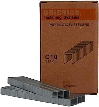 Amazon.com : Unicatch 71 Series Staples (C10) 304 Stainless Steel. Fine ...