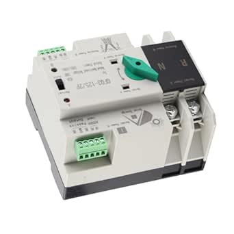 Automatic Transfer Switch 2P Dual Power Circuit Breaker Millisecond Fast Switching Timing ...