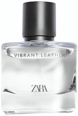 Amazon.com : Zara Vibrant Leather EDP Eau De Parfum Cologne for Men 100 ML (3.38 FL. OZ ...