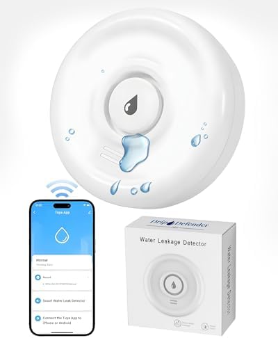 Drip Defender Pro Water Sensor | Wi-Fi Water Leak Detector for Home ...