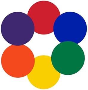 Amazon.com: Classroom Line Up Spots (Primary Colors) : Office Products