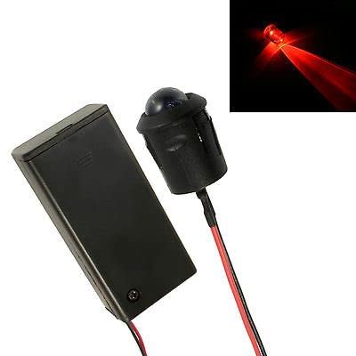 Large 10mm LED Flashing Red Car, Motorcycle, Shed Dummy Fake Alarm ...