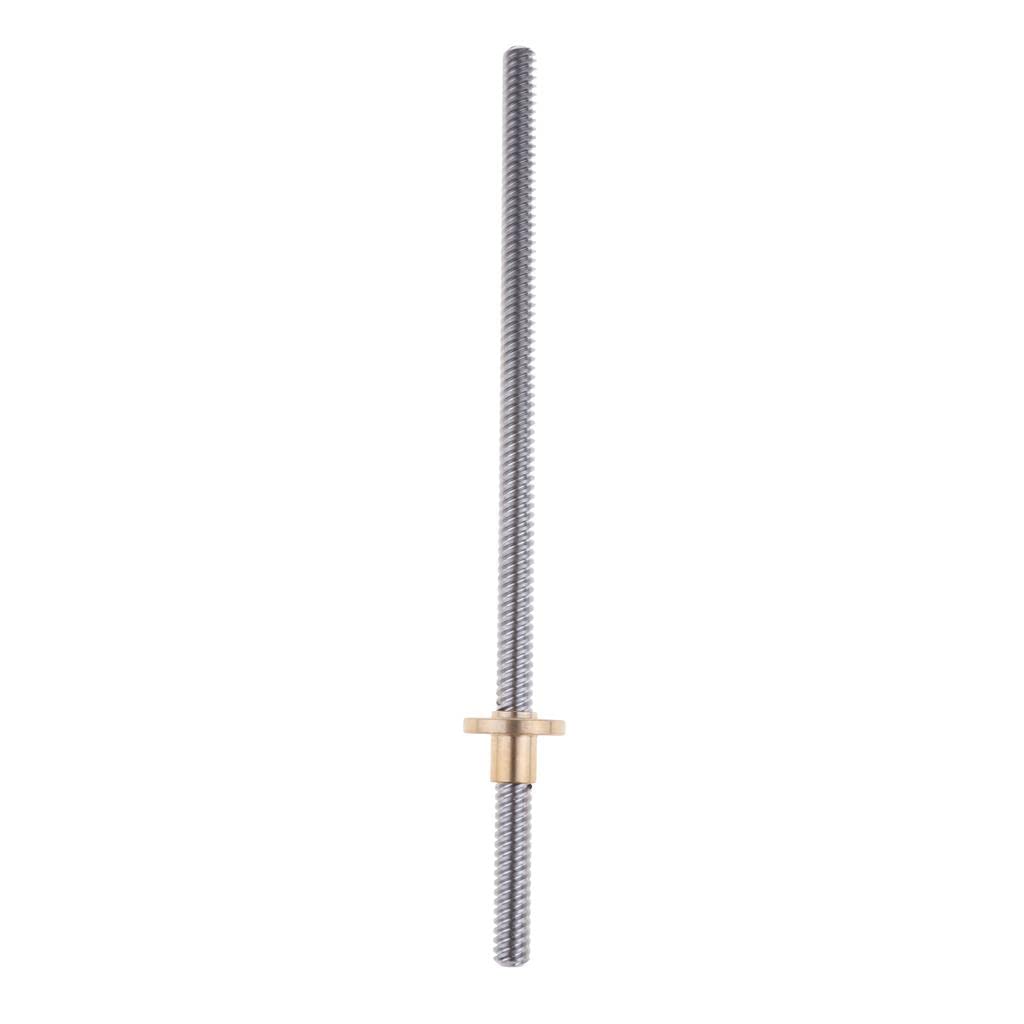LOOM TREE® Stainless Steel T8-2-D8 Trapezoidal Lead Screw and Nut For ...