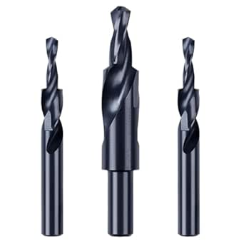 Amazon.com: SHOKHI 1Pcs Counterbore Two Subland Step Core Twist Drill Bit Bla Coating for Metal ...