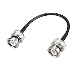 Amazon.com: uxcell BNC Male to Male Coaxial Jumper Cable 50 Ohm 4 Inch RG174 : Electronics