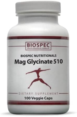 Amazon.com: Biospec Nutritionals Mag Glycinate 510 – Magnesium ...