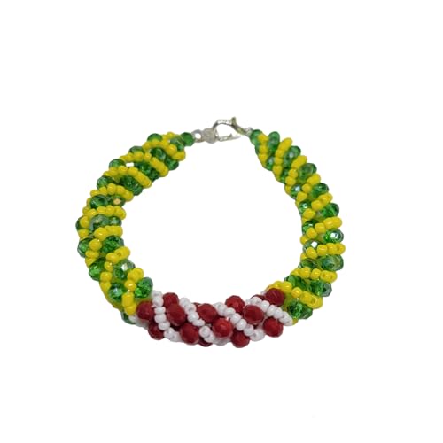 Amazon.com: Ilde Orula con Shango, Idde cuentas cristal, Pulsera ...