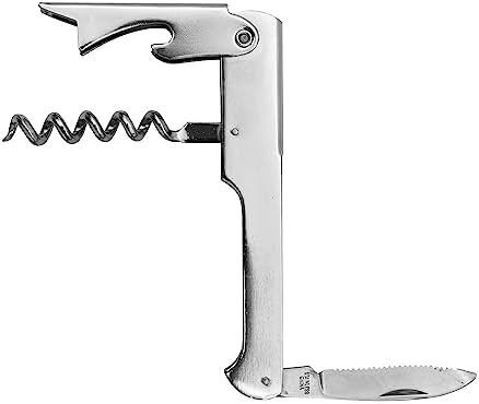 Amazon.com: OGGI Wine Opener - Waiters Corkscrew Wine Bottle Opener w ...