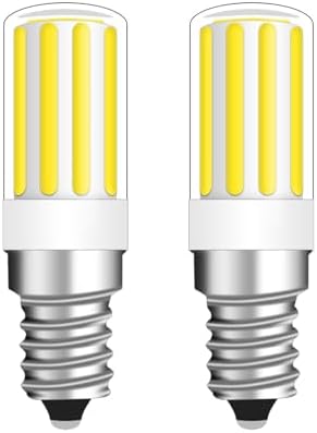 E12 LED Bulb 5W C7 Bulb Equivalent to E12 Halogen Bulb 60W, Daylight ...
