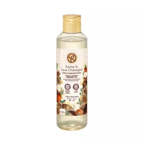 Amazon.com : Yves Rocher Nourishing Karite & .leko Chestnut Body Shower ...