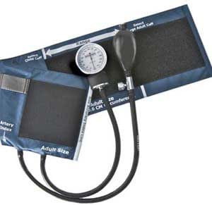 Amazon.com: Classic Aneroid Sphygmomanometer, Black Nylon Cuff, Adult ...