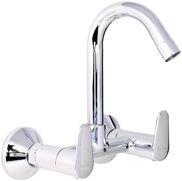 PARRYWARE UNO Series Wall Mounted Swinging Spout HOT and Cold Sink ...