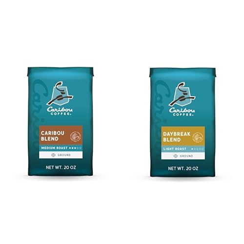 Amazon.com : Bundle of Caribou Coffee, Medium Roast Ground Coffee ...