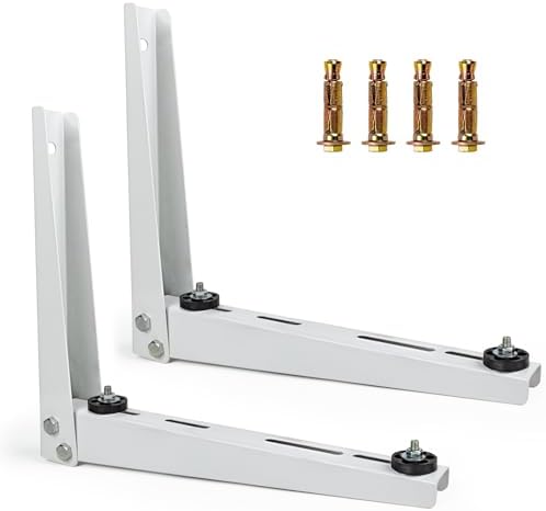 Mini Split Air Conditioner Wall Mounting Bracket, Heavy Duty Foldable ...