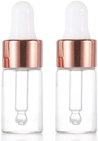 CMJ™ 2 x 5ml CLEAR Glass Bottles Ear Eye Drops Pipette Dropper ...