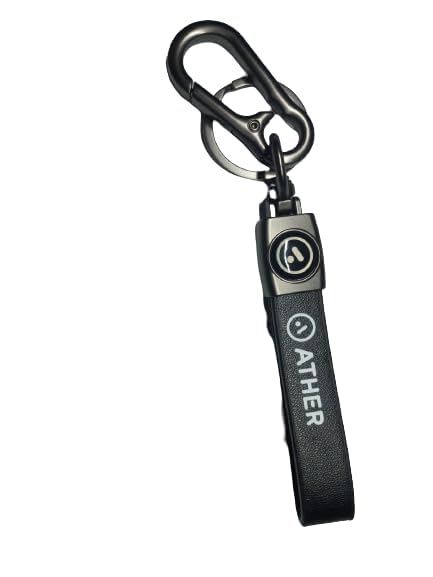 JB Stationers Premium Leather Keychain and Keyring Compatible with ...