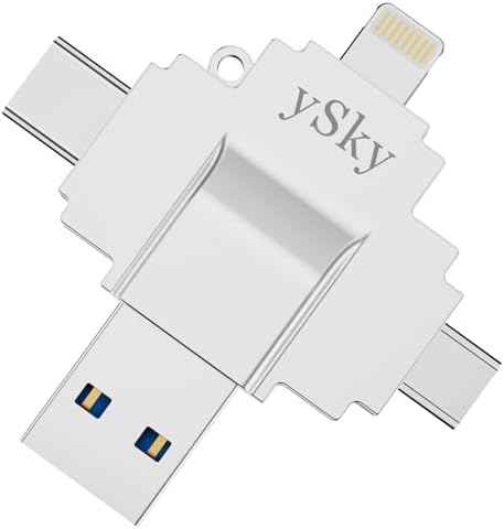 Amazon.com: Apple MFi Certified 128GB Flash Drive for iPhone Thumb ...