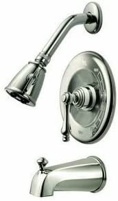 Matco-Norca AE-105PBWS Tub/Shower Valve and Trim - Brushed Nickel ...
