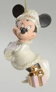 Amazon.com: Lenox Mickey Mouse Annual Ornaments No Box, Collectible ...