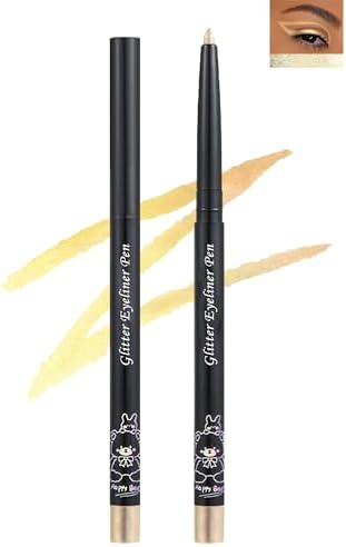 Amazon.com : Colored Glitter Eyeliner Pencil, Chameleon Matte Metallic ...