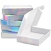 Amazon.com: 12 Pack Iridescent Shipping Boxes for Small Business 8 * 5 ...
