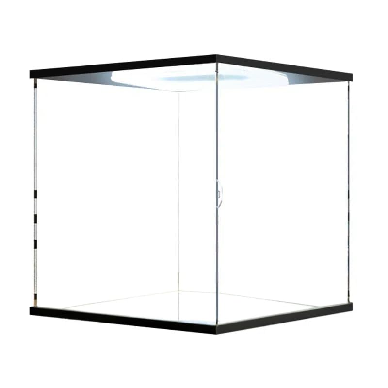 Amazon.com: 3mm Thickness Acrylic Display Case with Sliding Door Clear ...