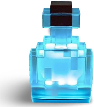 Minecraft Potion Bottle Color-Changing LED Desk Lamp | 7 Inch Night ...