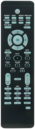 Amazon.com: Replace Remote Control fit for Philips DVD Recorder ...