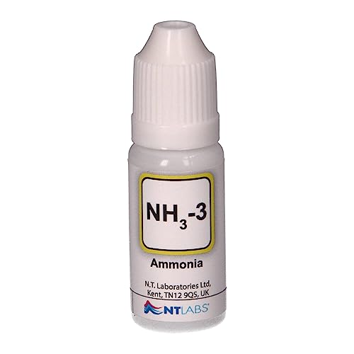 NT Labs Test Reagent 10ml Bottle for use with Test Kits - Ammonia NH3-3 ...