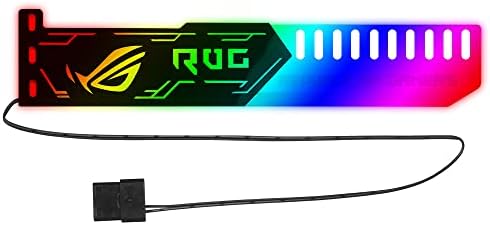 Amazon.com: HUIOP RGB Graphics Card Stand with RGB Light Effect and 5V ...