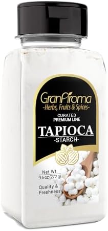 Amazon.com: GranAroma Tapioca Starch, 9.6 oz, Culinary Quality, Corn ...