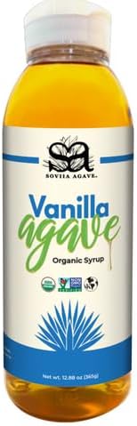 Amazon.com : Soviia Vanilla Agave Syrup (Estate Grown Low-Glycemic ...