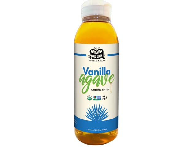 Amazon.com : Soviia Vanilla Agave Syrup (Estate Grown Low-Glycemic ...