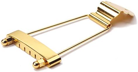 Amazon.com: Ogdni 6 String Guitar Trapeze Tailpiece Bridge and Roller ...