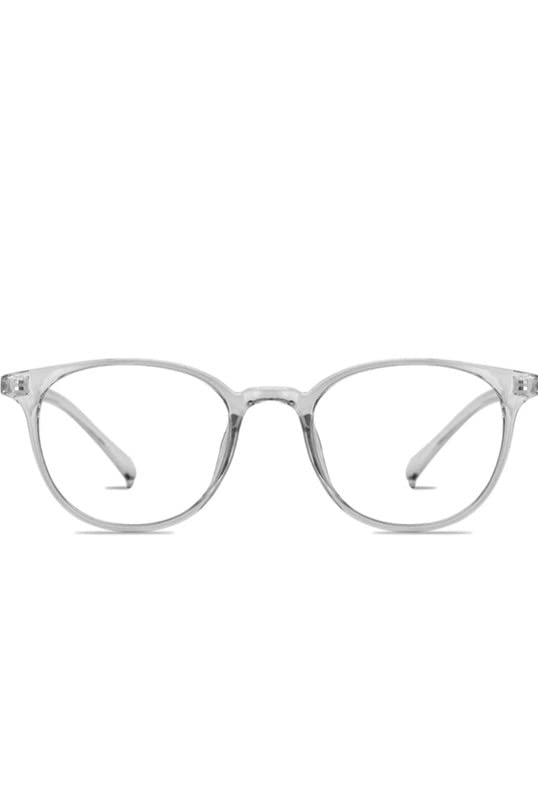 Buy CLEAR LENS Transparent Square Eyeglasses for Eye Protection For Men ...