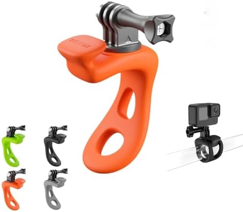 TELESIN Multifunctional Strong Flexible Wrap Around Silicone Bike ...