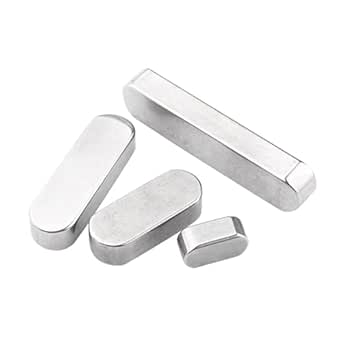 304 Stainless Steel Square and Rectangular Keys M3 M4 M5 M6 M8 M10 (3mm ...