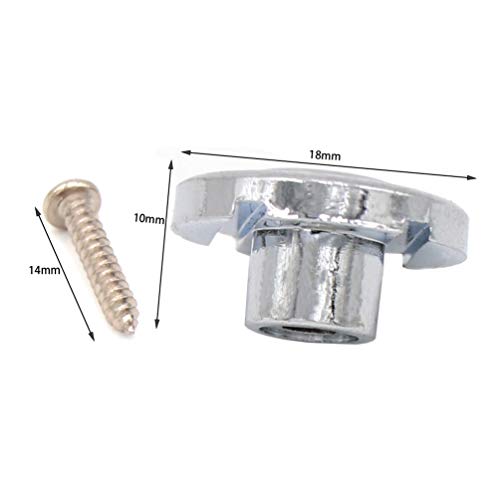 Snapklik.com : Round Electric Bass String Retainer Guides Metal String ...