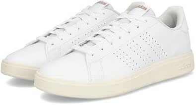 Amazon | adidas(アディダス) ADVANCOURT BASE 2.0 U フットウェアホワイト/フットウェアホワイト/ウォームクレイ 26.5CM | スニーカー
