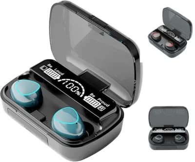 M10 TWS Wireless Earbuds with High Solid Bass and Treble, and Touch ...
