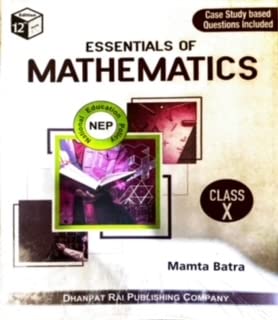 Essentials of Mathematics Class X : Amazon.in: Books