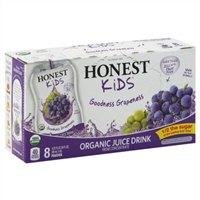 Amazon.com: Honest Tea Kids Kids Drink, Good Grape OG2 6.75 oz. 8-Count ...