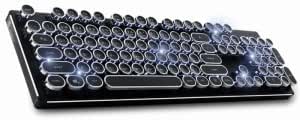 ABKO Hacker K850 Mechanical Keyboard Black Standard Keyboard White ...