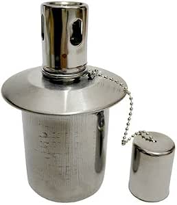 Amazon.com : Jewfadz New Brushed Stainless Steel Tiki Torch Canister ...