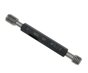 Metric Thread Plug Gage Gauge M10 x 1.5 6H Thread Go and NoGO: Amazon.com: Industrial & Scientific
