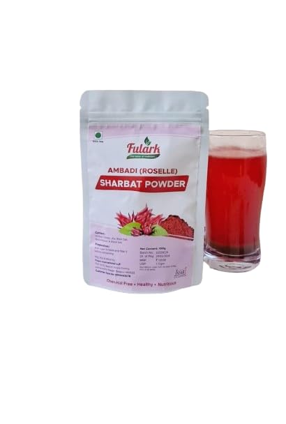 Ambadi/Roselle Sharbat Powder: Pure, Natural, and Preservative-Free ...