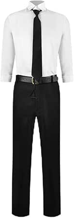 Amazon.com: LUNK Denji Cosplay Full Outfit Anime Denji Costume Uniform ...