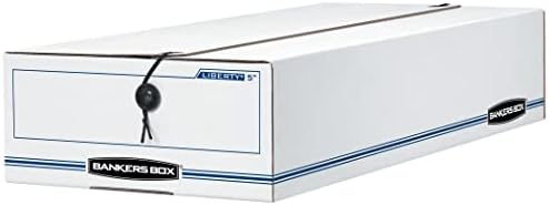 Amazon.com: Bankers Box 12 Pack LIBERTY Check Form Storage Boxes ...