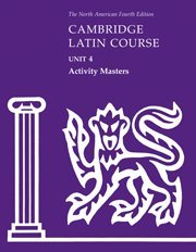 Amazon.com: Cambridge Latin Course Unit 4 Activity Masters (North ...