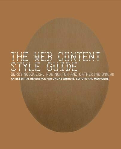 The Web Content Style Guide: An Essential Reference for Online Writers ...